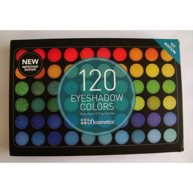 BH cosmetics 120 Color Eyeshadow Palette 1st Edition Genuine 💯 | Shopee ...