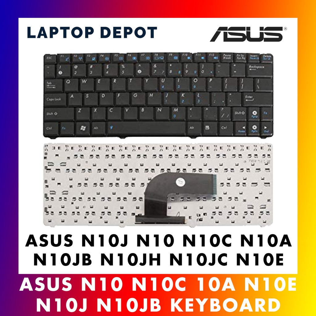 ASUS N10J N10 N10C N10A N10JB N10JH N10JC N10E Keyboard | Shopee Malaysia