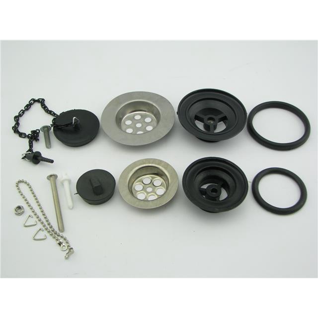 Waste Kitchen Sink 1 1/2" (40mm) OR Bathroom Basin Waste 1 1/4 (32mm ...