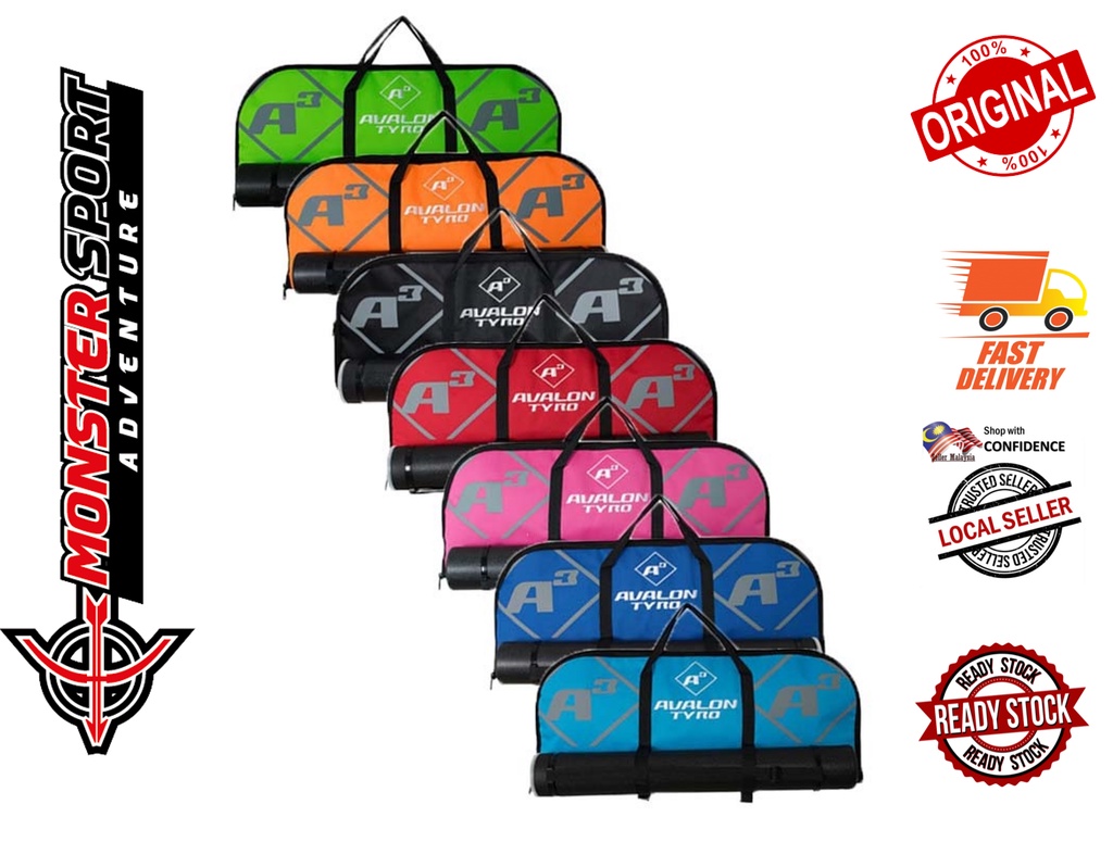 Archery Avalon Archery A3 Tyro Recurve Bag Soft Case With SL121 Arrow ...