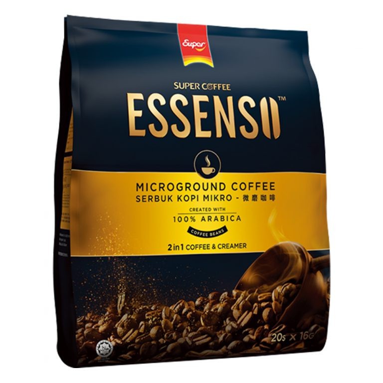 Essenso Microground Coffee 2 in 1 Coffee & Creamer Coffee Beans 16G X 20 Sachets | Shopee Malaysia