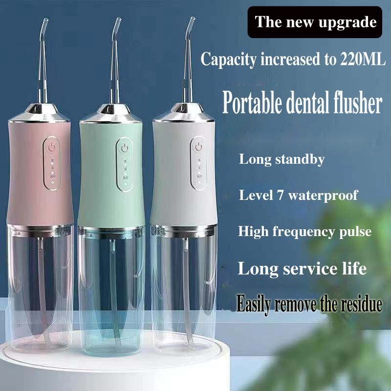 Electric dental flushing portable household dental floss oral tooth ...