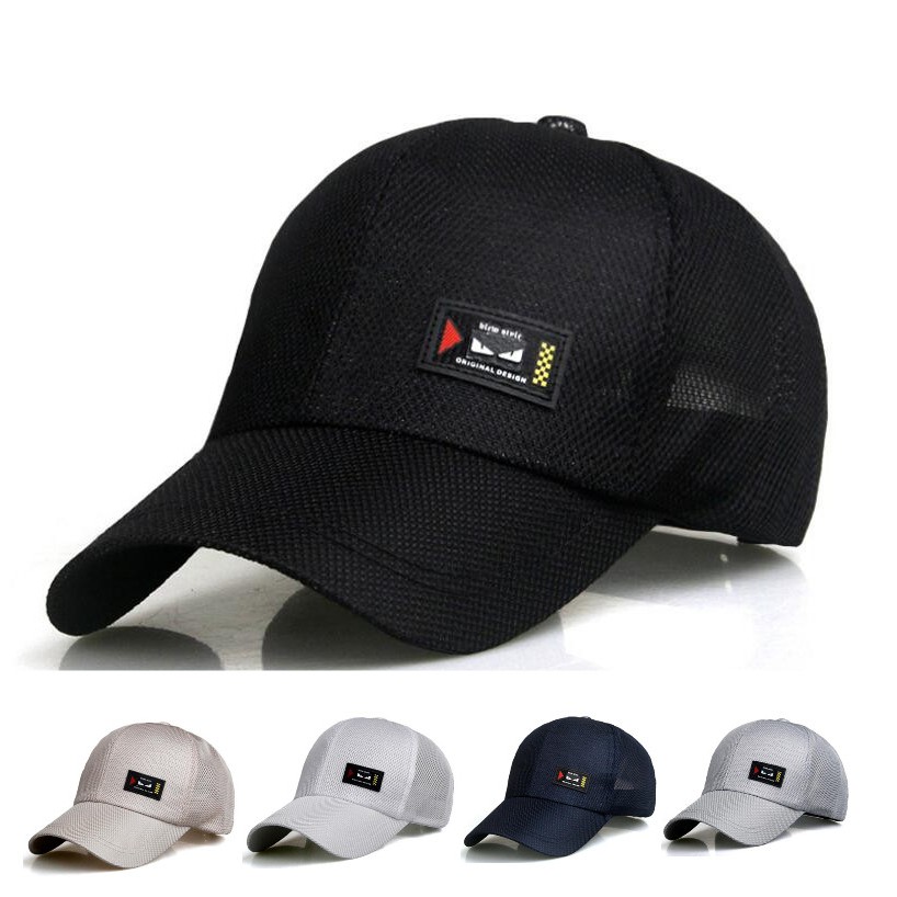 Spring Summer Net Hat Men women Breathable Outdoor Sports Mesh Baseball ...