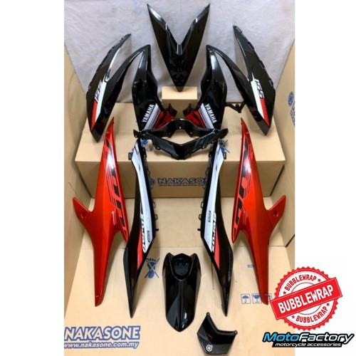 COVER SET YAMAHA NVX155 NVX V1 AEROX 2020 NEW DESIGN THAILAND - BLACK ...