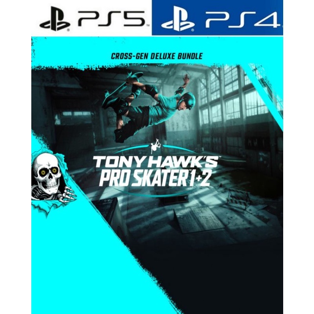 Ps4/Ps5 Tony Hawk Pro Skater 1 + 2 Cross Gen Deluxe Bundle Digital ...