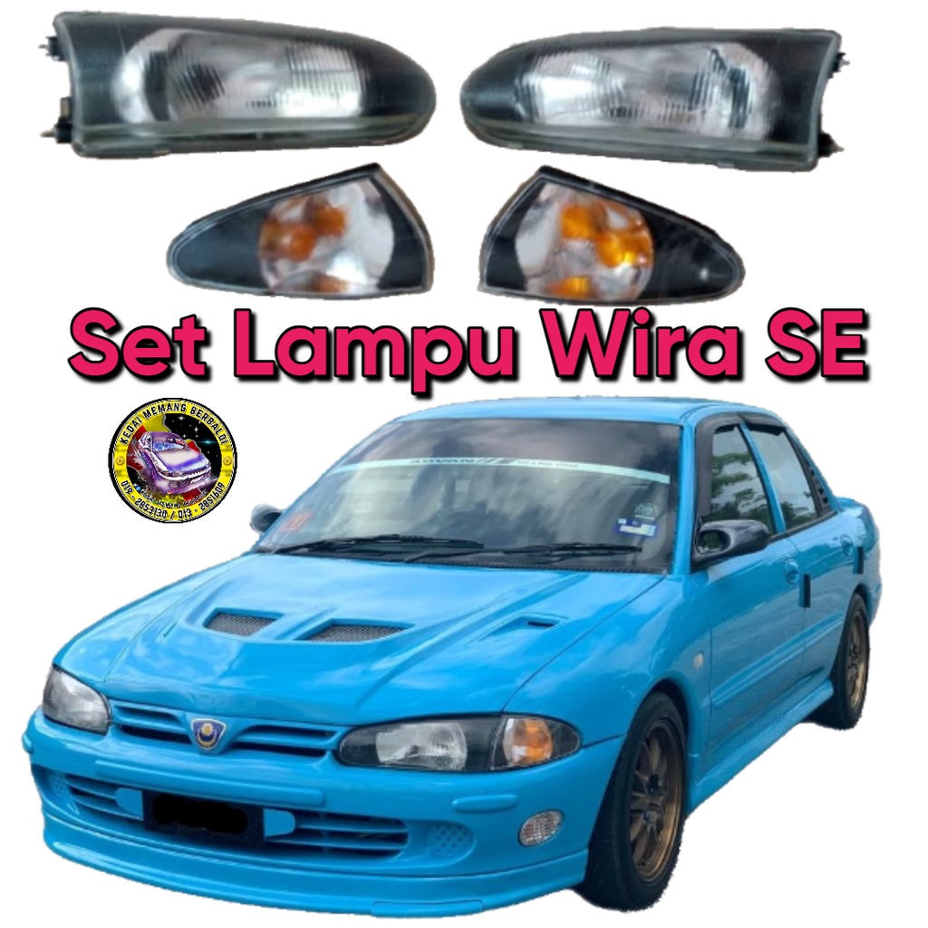 (FREE SHIPPING) Set Lampu Depan Wira SE Special edition | Shopee Malaysia