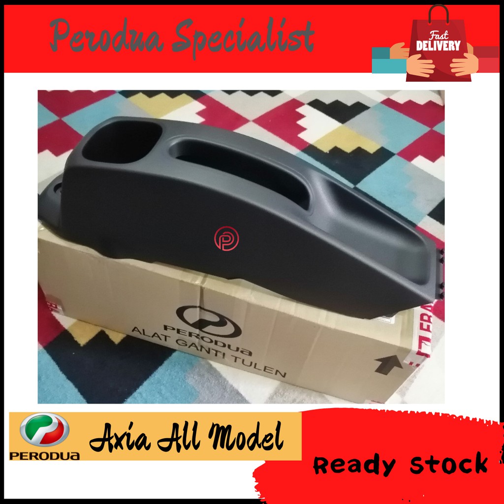 ‼️ FREE SKRU ‼️ Perodua Axia 2014-2022 G Spec HandBreak Console Box ...