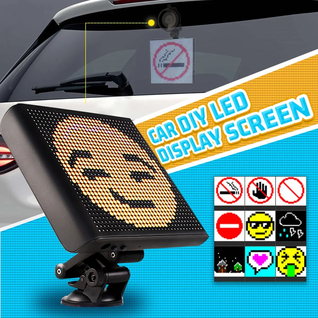 Full color wireless bluetooth App control LED board | Emoji, picture ...