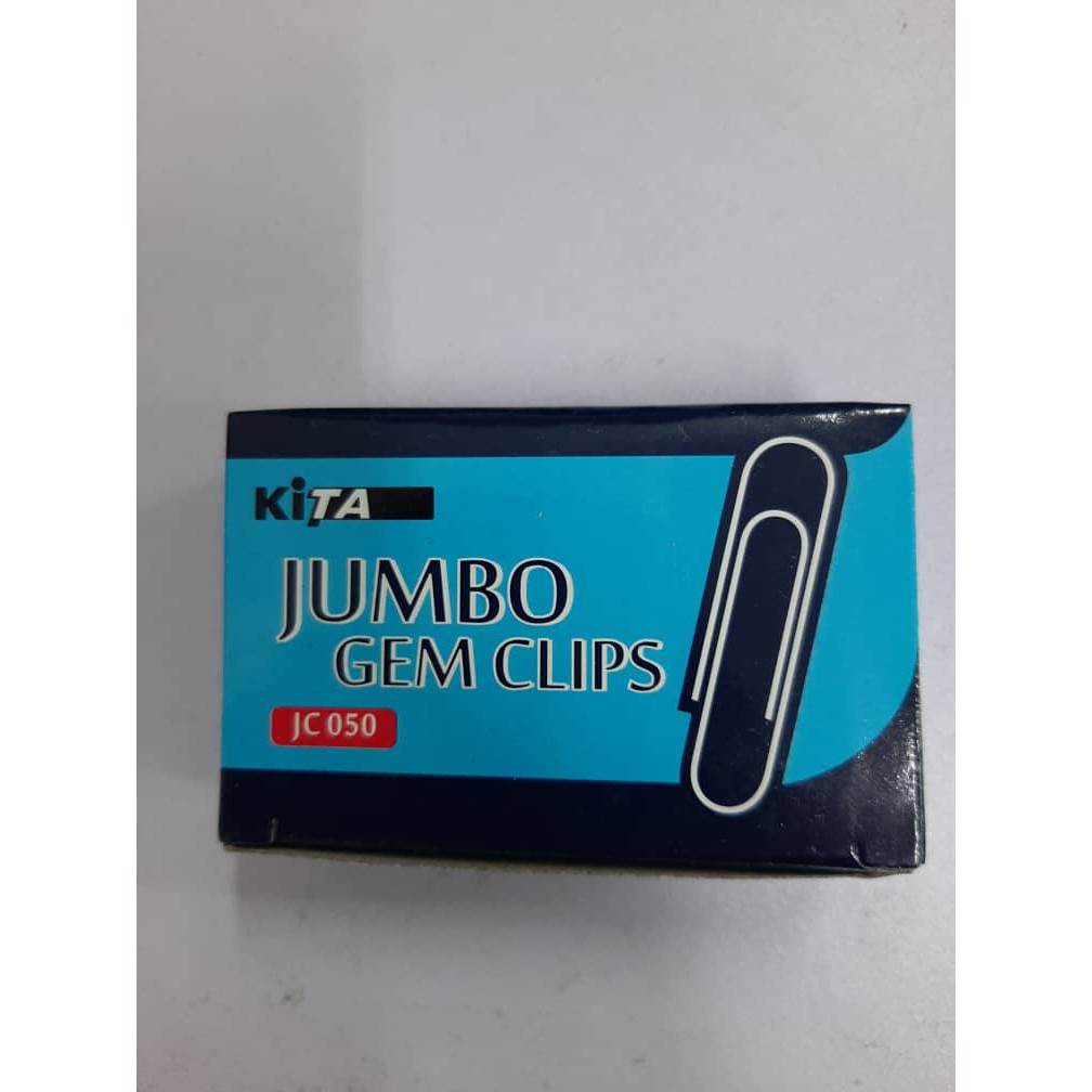 Kita jumbo gem clips 50mm 1small box | Shopee Malaysia