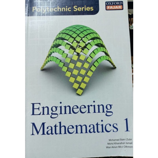 Engineering Mathematics 1 (Polytechnic series ) | Shopee Malaysia