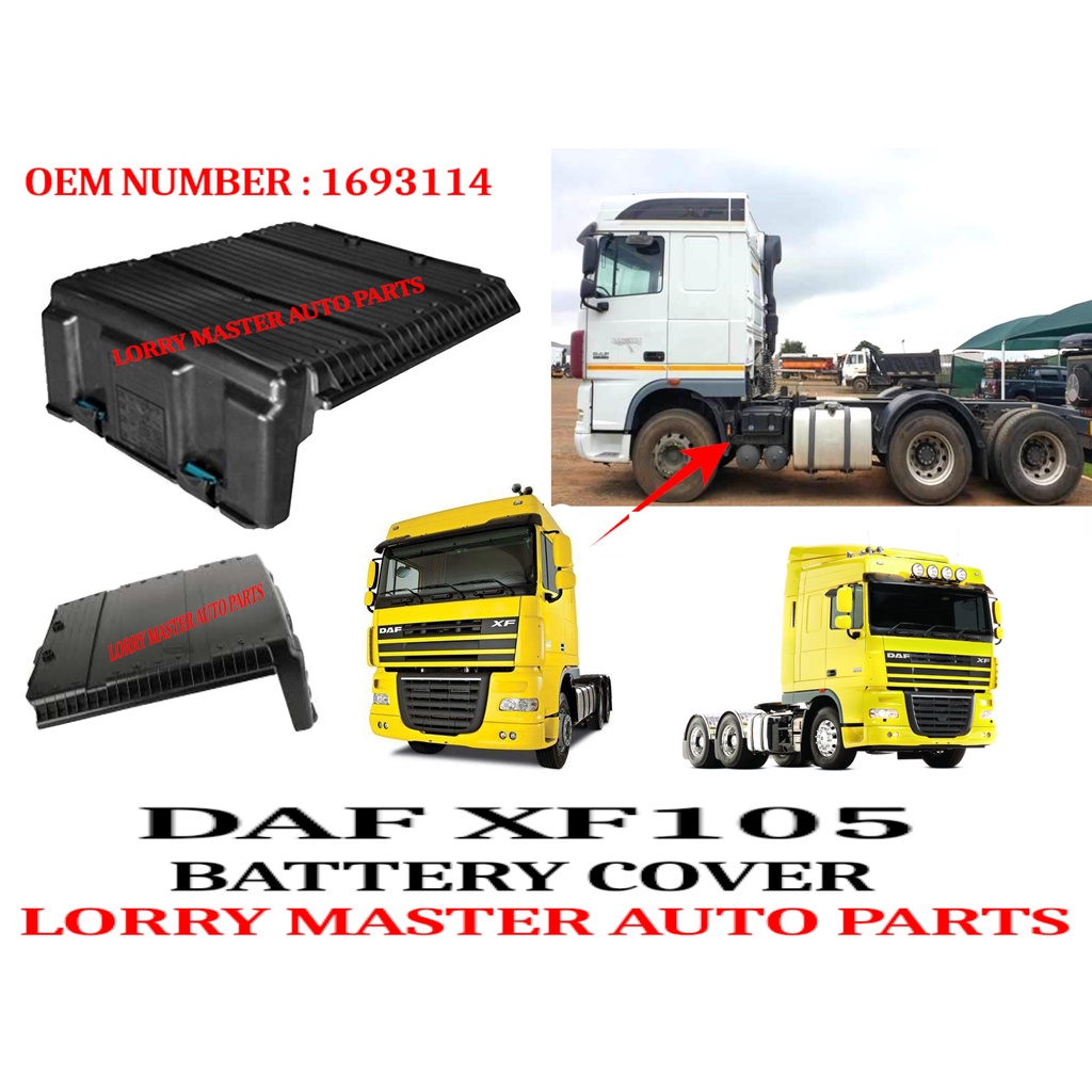 BATTERY COVER DAF XF105 1693114 | Shopee Malaysia