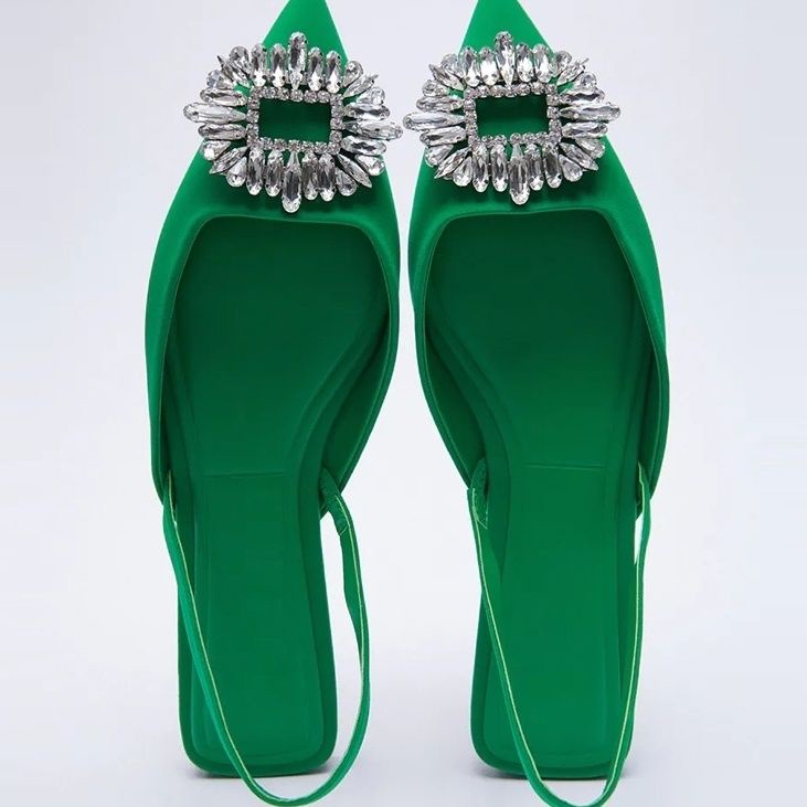 SWEETC Kasut raya perempuan Raya 2024 kasut tinggi Plus Size 35-42 ...