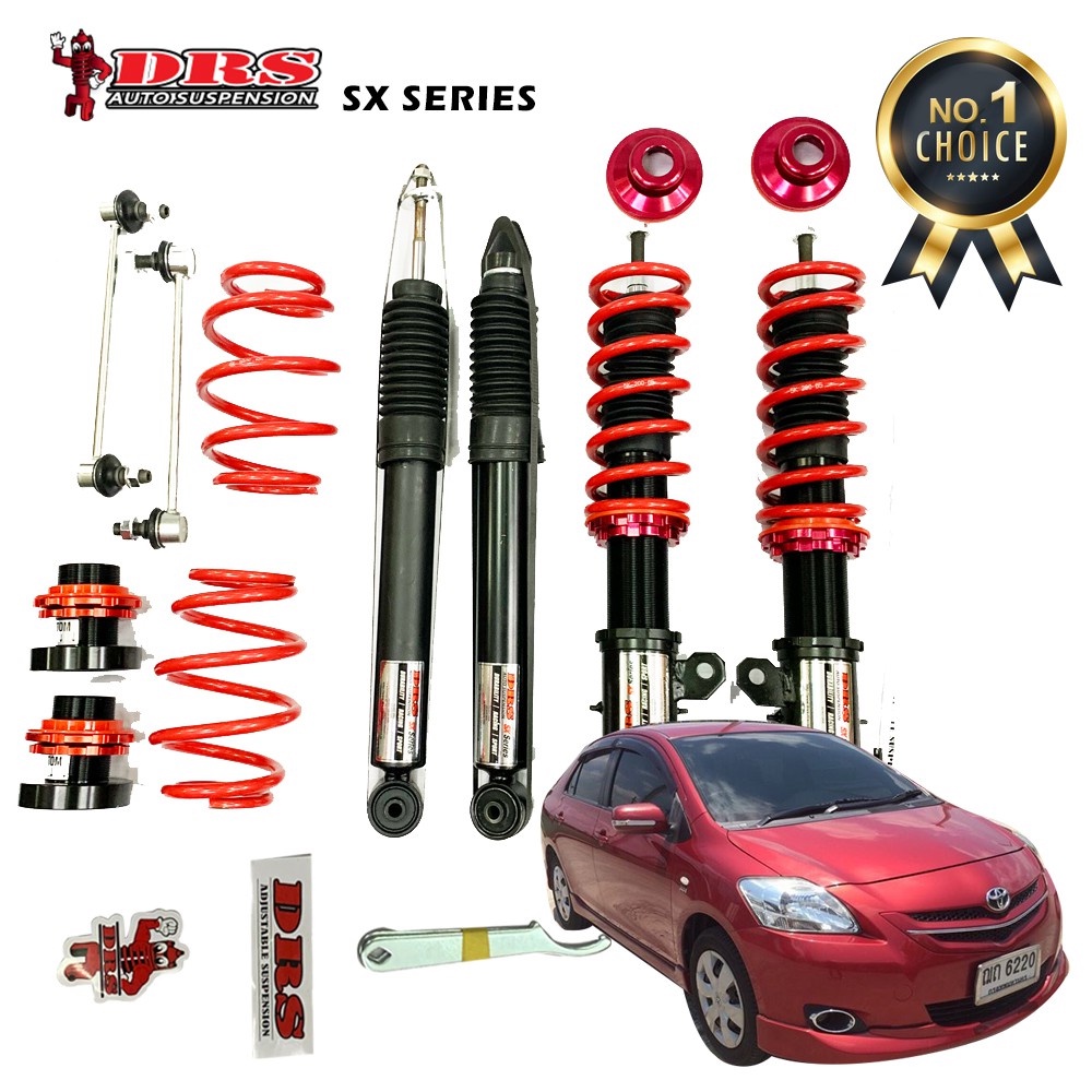 BestTOYOTA VIOS 2008-2013 DRS Hi Lo Body shift Adjustable Absorber ...