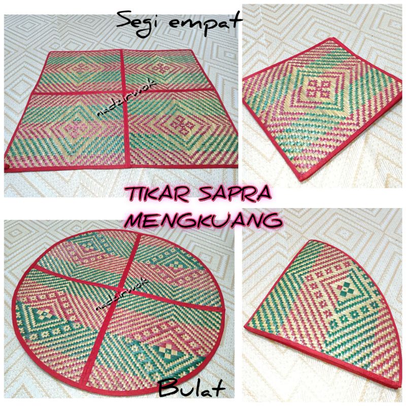 TIKAR SAPRA MENGKUANG SEGI EMPAT/BULAT/ALAS MEJA MENGKUANG "" ''READY ...