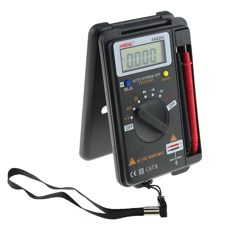 Mini Digital Frequency Multimeter Integrated Handheld Pocket | Shopee ...