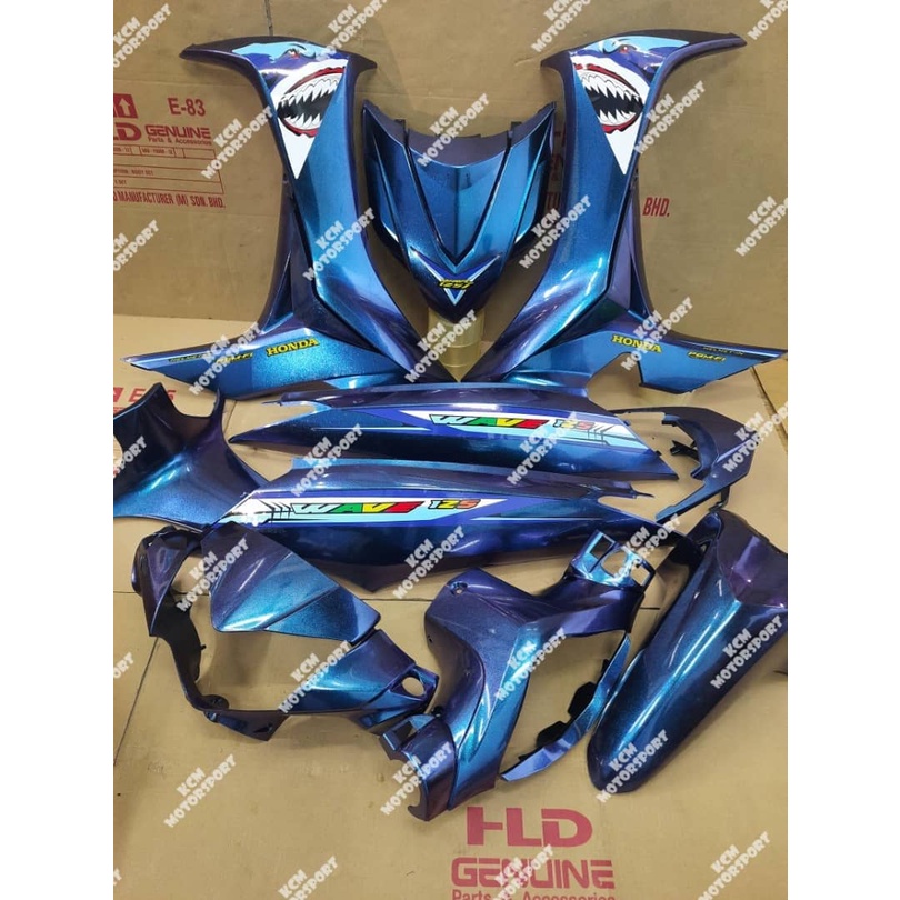 BODY COVER COVERSET HONDA WAVE 125i V1 V2 / HONDA FUTURE 125 CARB FI ...