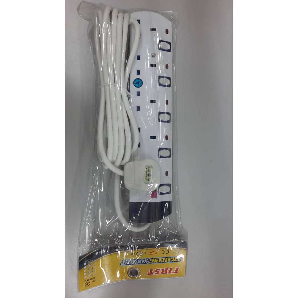 Original First 5 Gang Trailing Socket | Shopee Malaysia