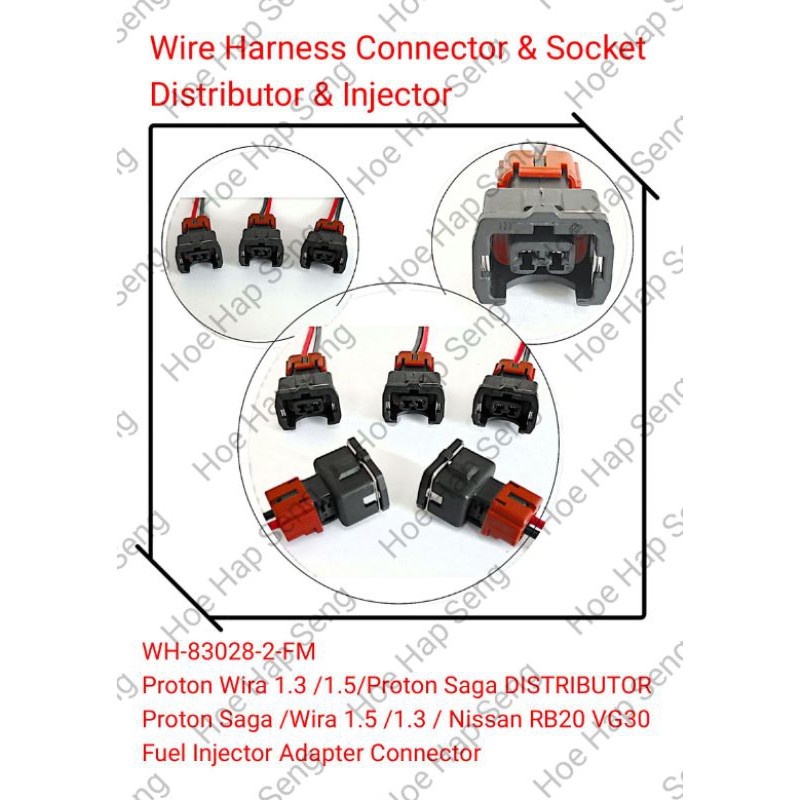 Proton Perdana Wira MMC 4G91 4G92 4G93 4G63 Fuel Injector Socket ...