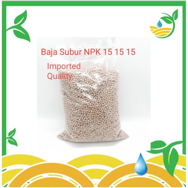 Baja NPK 151515 baja kimia subur pokok Fertilizer NPK 15-15-15 repack ...