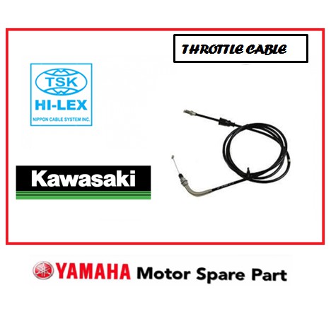 KAWASAKI THROTTLE CABLE 0 RUX KR150 KE125 = KS100 = K1 KRC / VICTOR ...