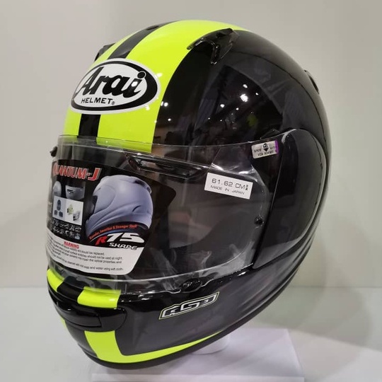 Arai Quantum J Blast Yellow Shopee Malaysia
