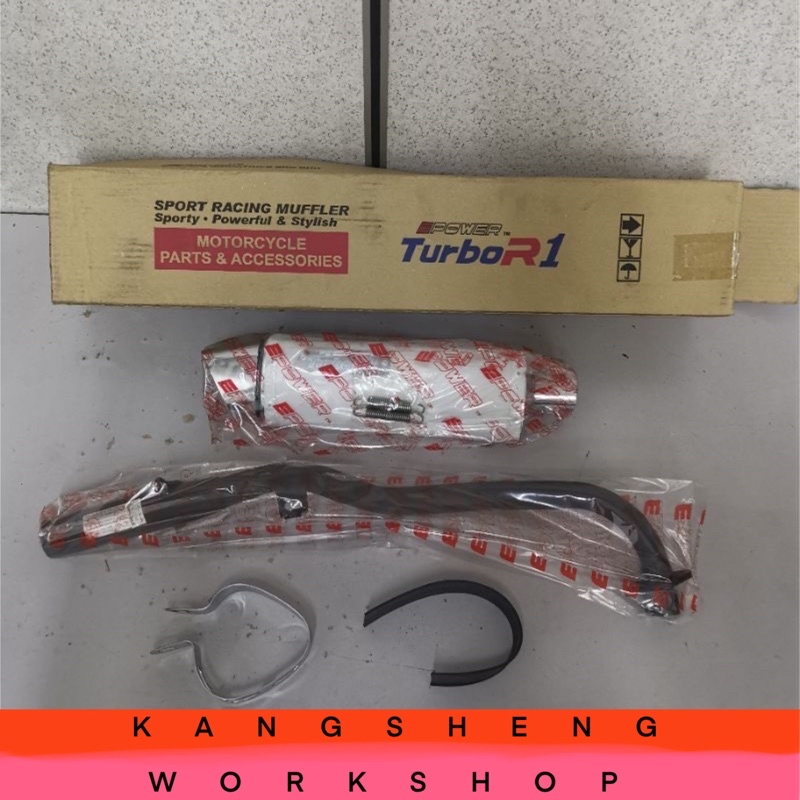 HONDA WAVE100-R E POWER TURBO R1 RACING EXHAUST (WAVE 100 R/WAVE100R/WAVE 100R) | Shopee Malaysia