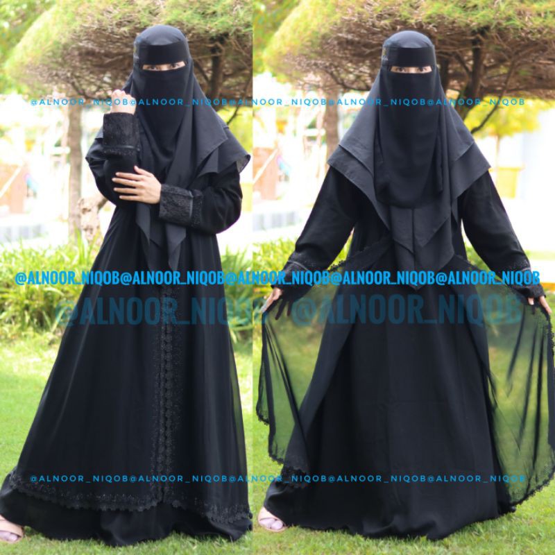 LOKAL Abaya salwa temboro robe. Abaya masturoh. split abaya local saudi ...