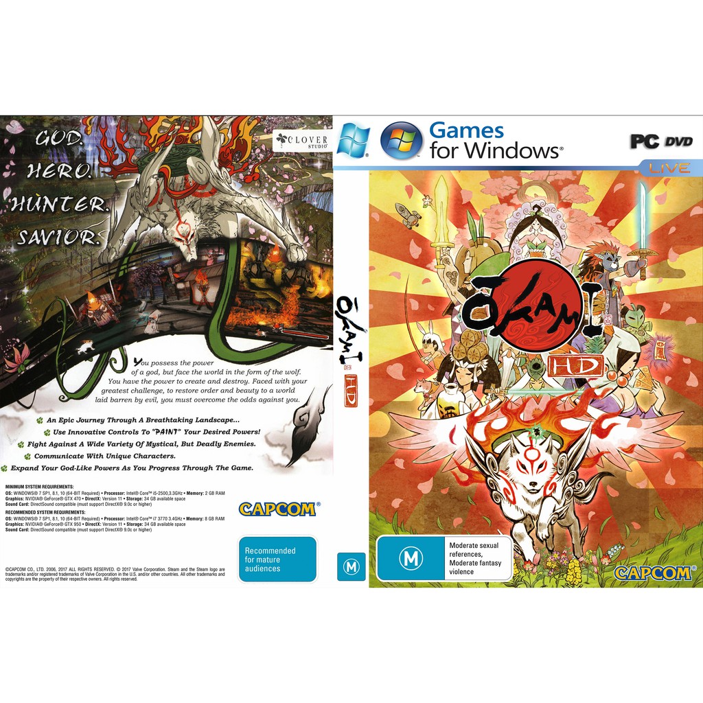 OKAMI HD PC GAME [Offline INSTALLATION] | Shopee Malaysia