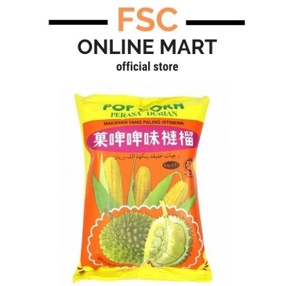 [FSC] Popcorn Durian Flavor Snack 60gm | Shopee Malaysia