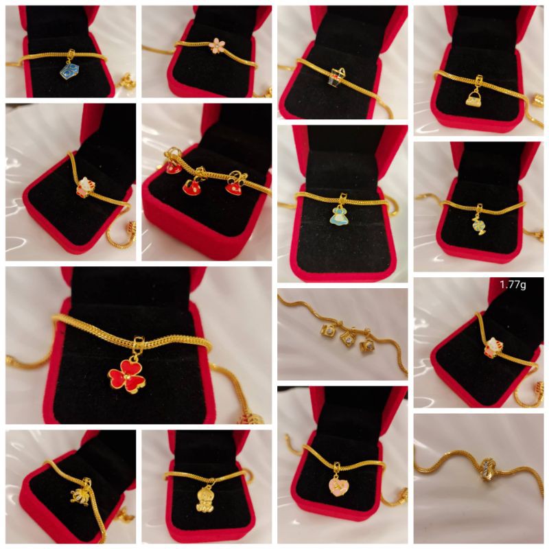 Ratumas 916 Jewellery Pandora charm 916 Gold / Loket Emas 916 pandora ...