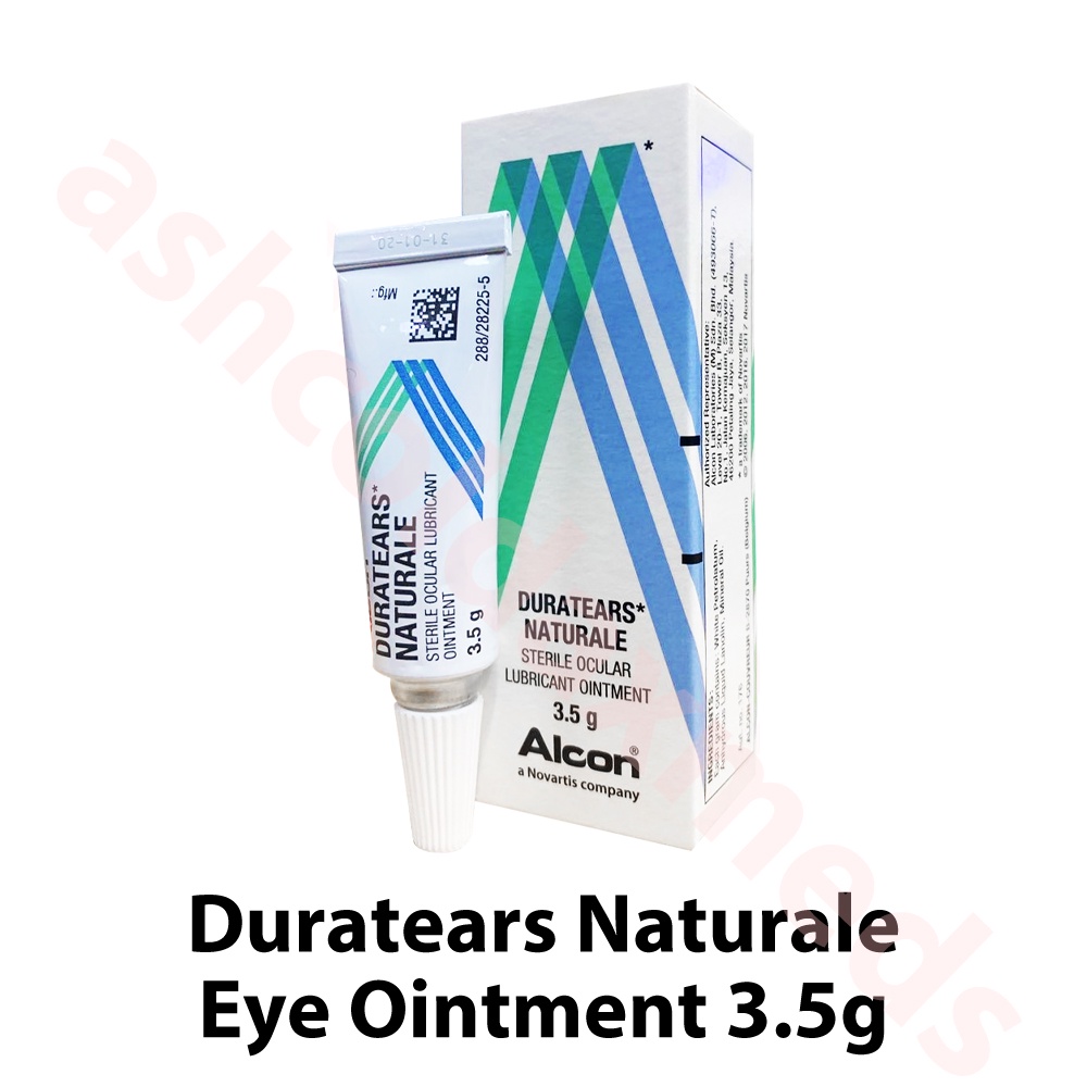 Tears Naturale II Eye Drops 15ml / Duratears Naturale Ointment 3.5g ...