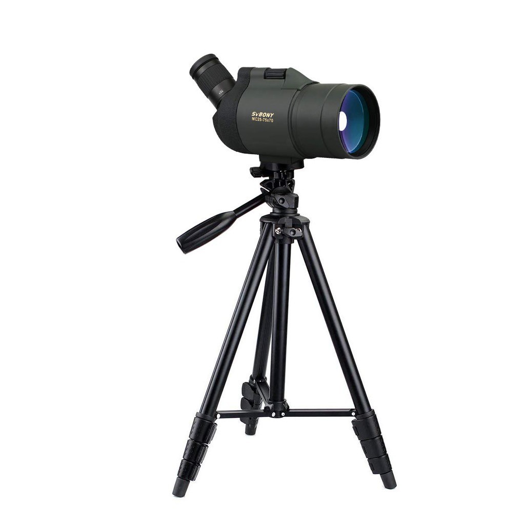 SVBONY SV41 Mak Spotting Scope 25-75x70mm Zoom Telescope with Tripod ...