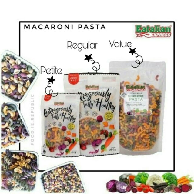 Pasta bayi Macaroni Pasta 8 bulan Baby Pasta Vegetable homemade (Vege ...