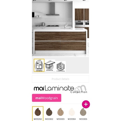 [Wood Grain] Maica HPL Laminate Sheet Warna Almari Cabinet Colour Sheet ...