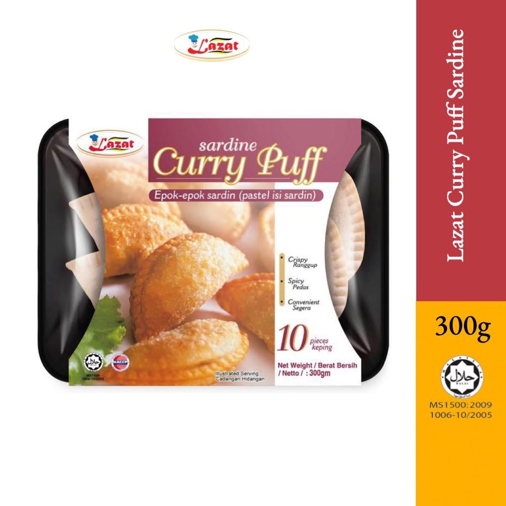 Lazat Curry Puff Frozen Sardine (10 Pcs) | Shopee Malaysia