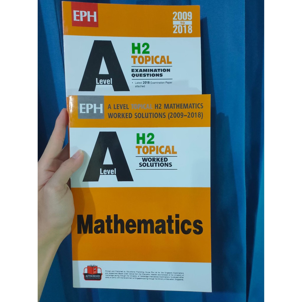 Ntu NUS A Level H2 Book Topical Mathematics Questions & Answers 2009 ...