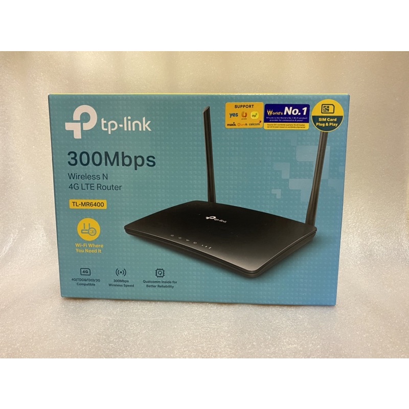 TP - LINK TL-MR6400 4G LTE ROUTER | Shopee Malaysia