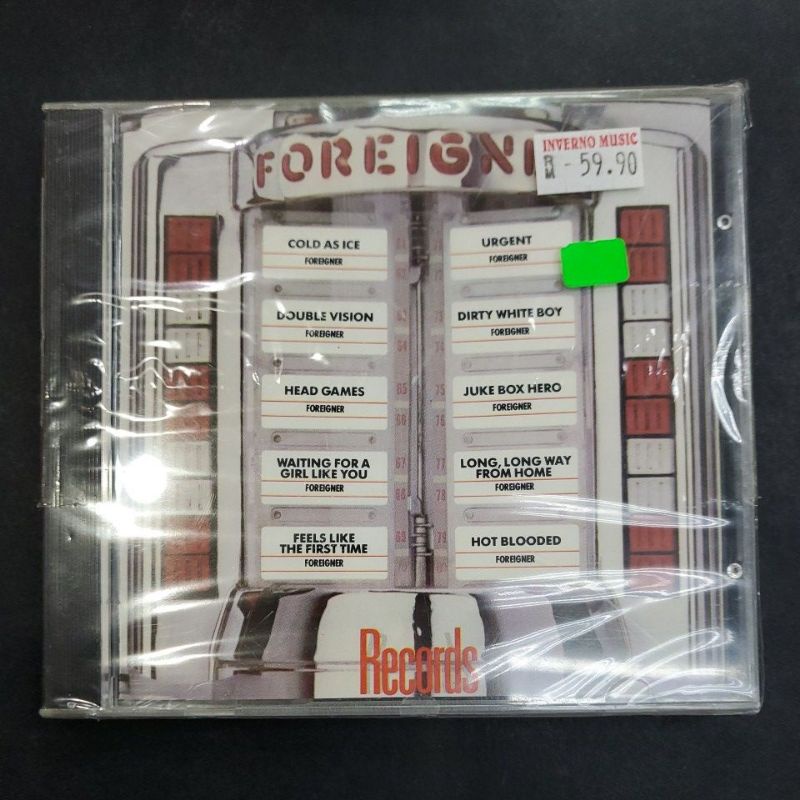 Foreigner - Records (CD) | Shopee Malaysia