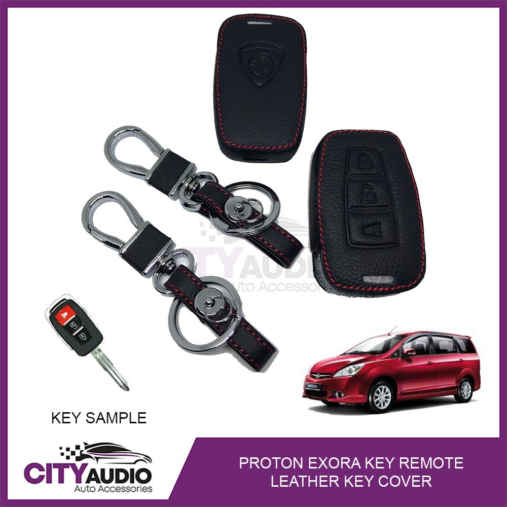 PROTON EXORA KEY REMOTE LEATHER KEY COVER | Shopee Malaysia