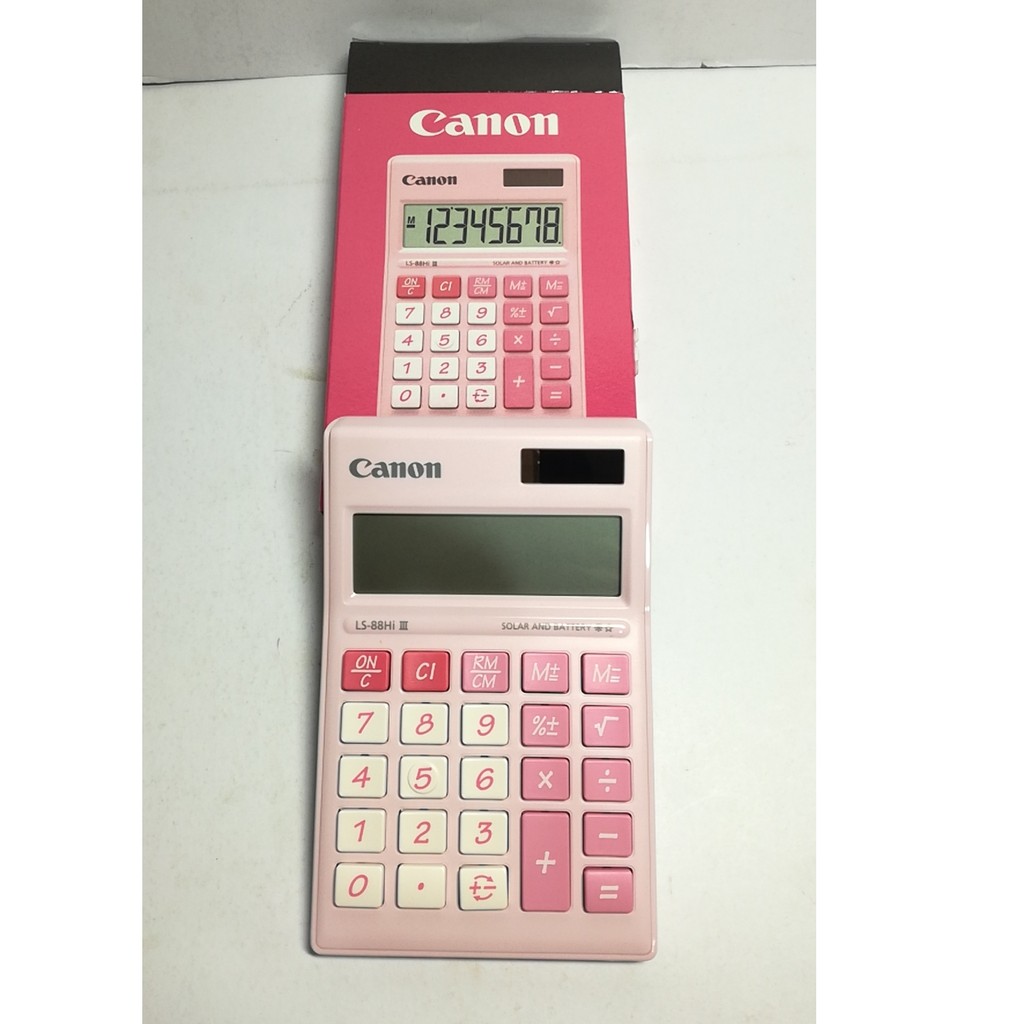 Canon LS-88 Hi III Calculator *ORIGINAL* (Price For 1 Pcs) | Shopee ...