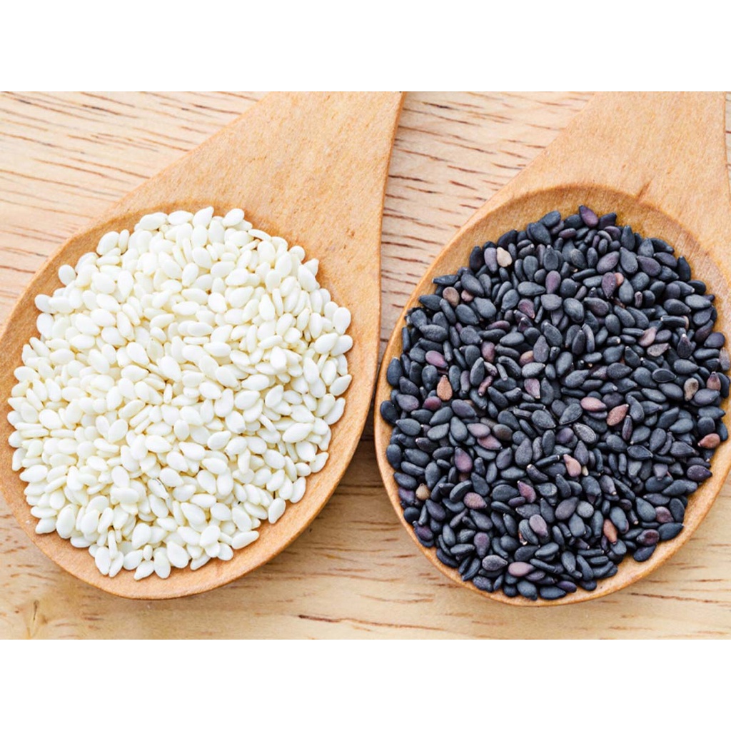 WHITE SESAME SEEDS | BLACK SESAME SEEDS | 白芝麻 | 黑芝麻 | BIJAN HITAM ...