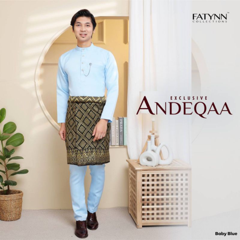 🔥HOT ITEM🔥 BAJU MELAYU ANDEQAA EXCLUSIVE / BAJU MELAYU NIKAH TUNANG ...