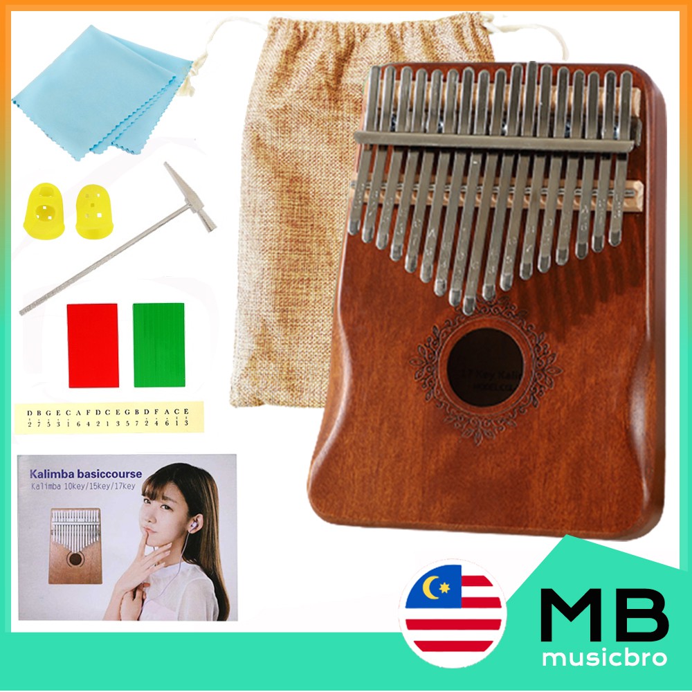 Kalimba Thumb Piano ( Upgraded Hand Grip ) Acoustic Finger Piano Music ...