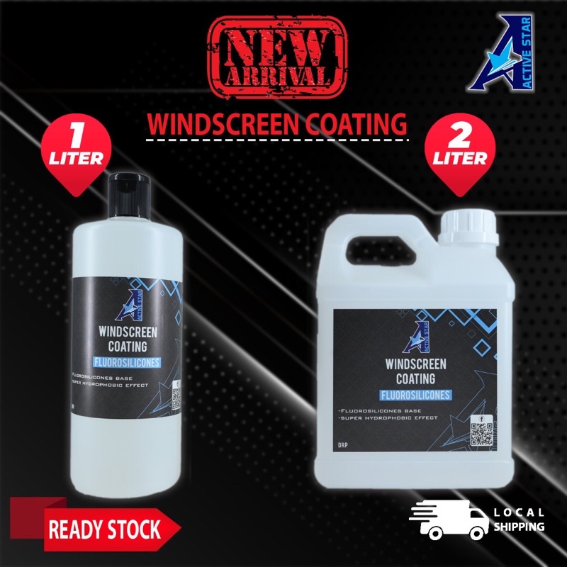 Active star windscreen coating / rain repellent / glass coating ...