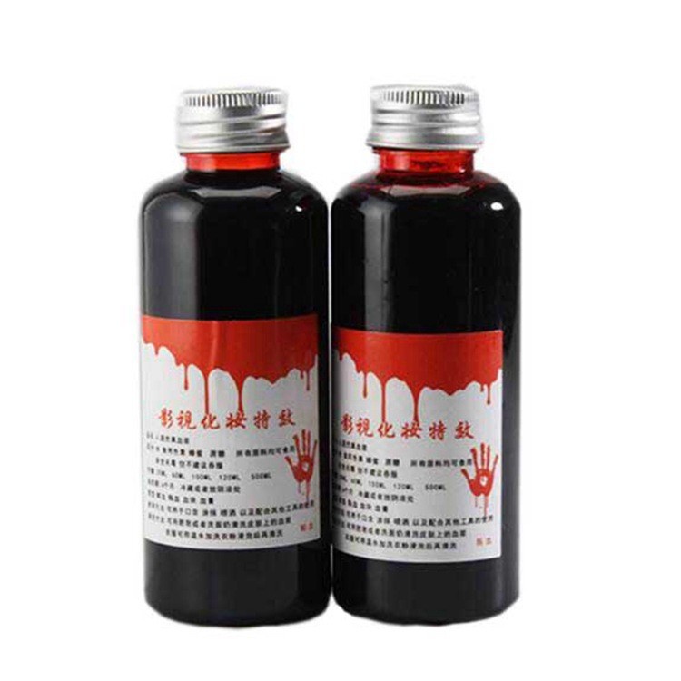 Props Plasma Fake Blood Vampire Halloween Costume 30ml (Delicious ...