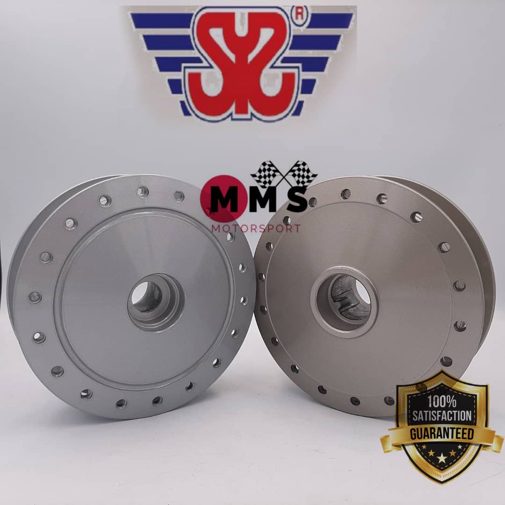 SYS Hub Front / Rear WAVE 100 / 100R / EX5 DREAM STD36 Silver Grey ...
