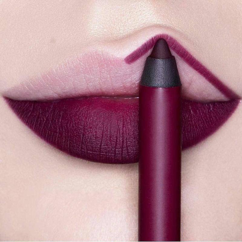 11 Colors Cherries Burgundy Lipstick Pen Long-Lasting Not Easy to Fade ...