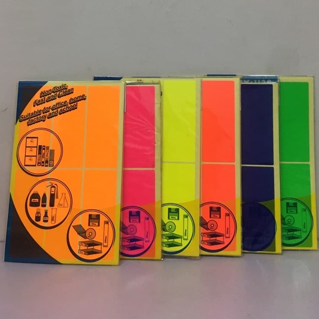 STICKER LABEL 40MM X 100MM 10SHEET/PACK | Shopee Malaysia