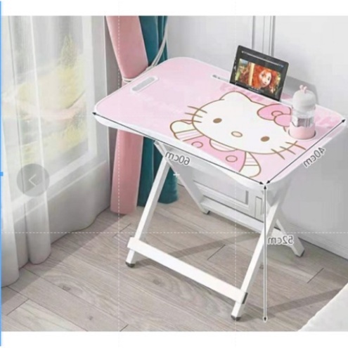 COOKY9⚡️READYSTOCK⚡️Cartoon Folding Study Table Children Ergonomic ...