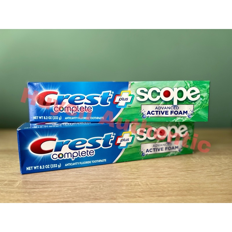 Crest Scope Whitening Toothpaste (Us Goods Go air) | Shopee Malaysia